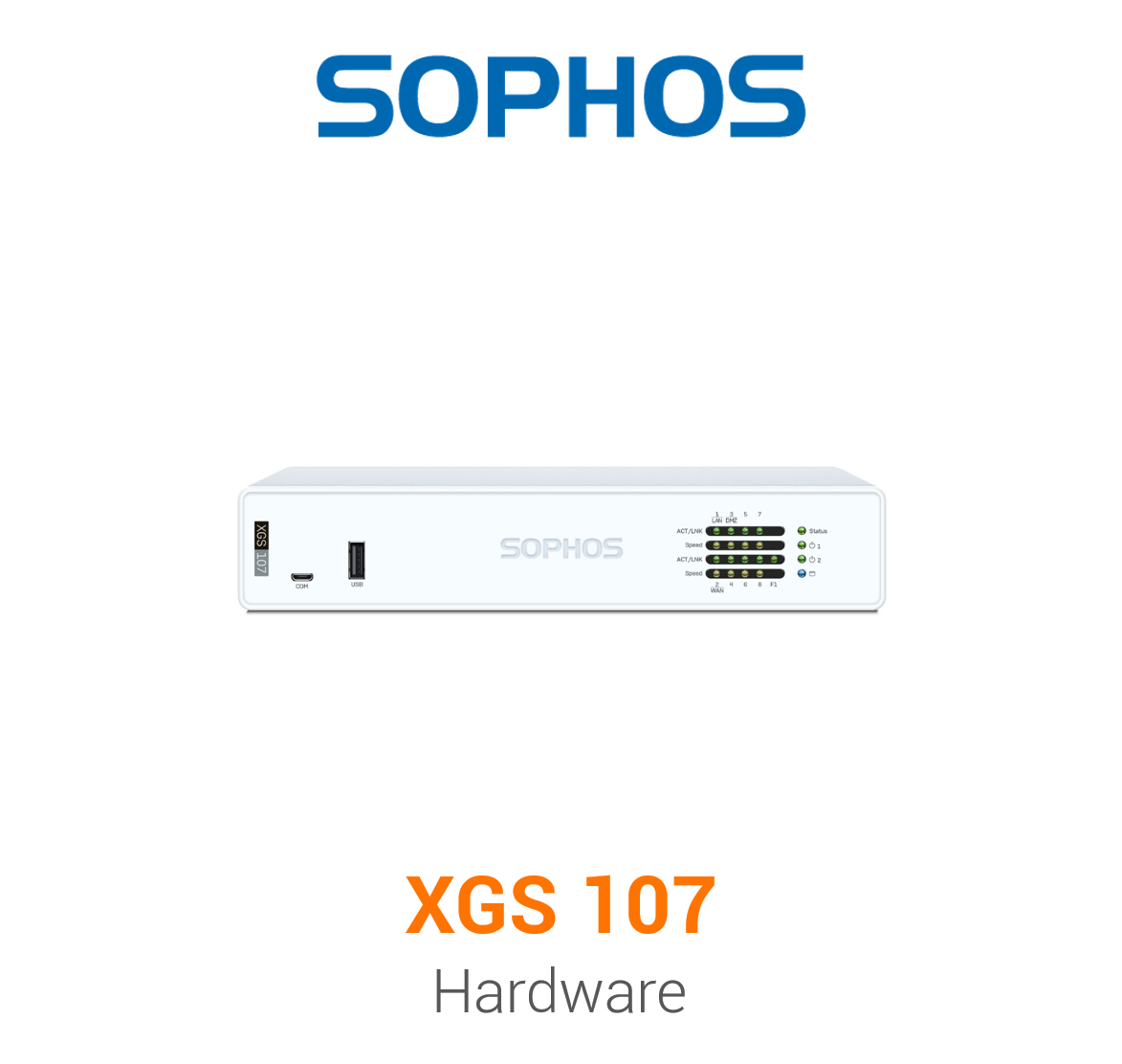 Sophos XGS 107 Security Appliance (XA1ZTCHEU) | EnBITCon Systemhaus